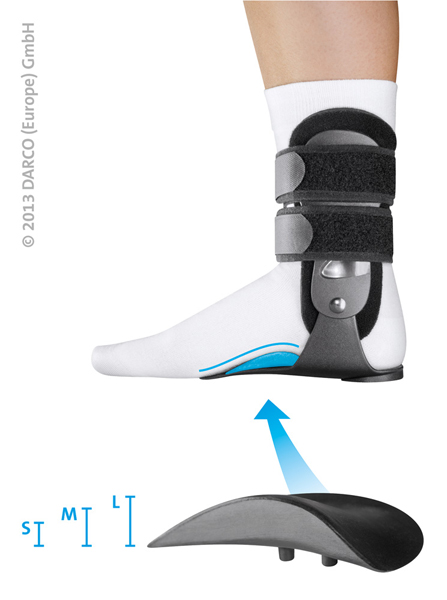 Ankle Supports: Body Armor Vario. For peroneal injuries, lateral ankle ...